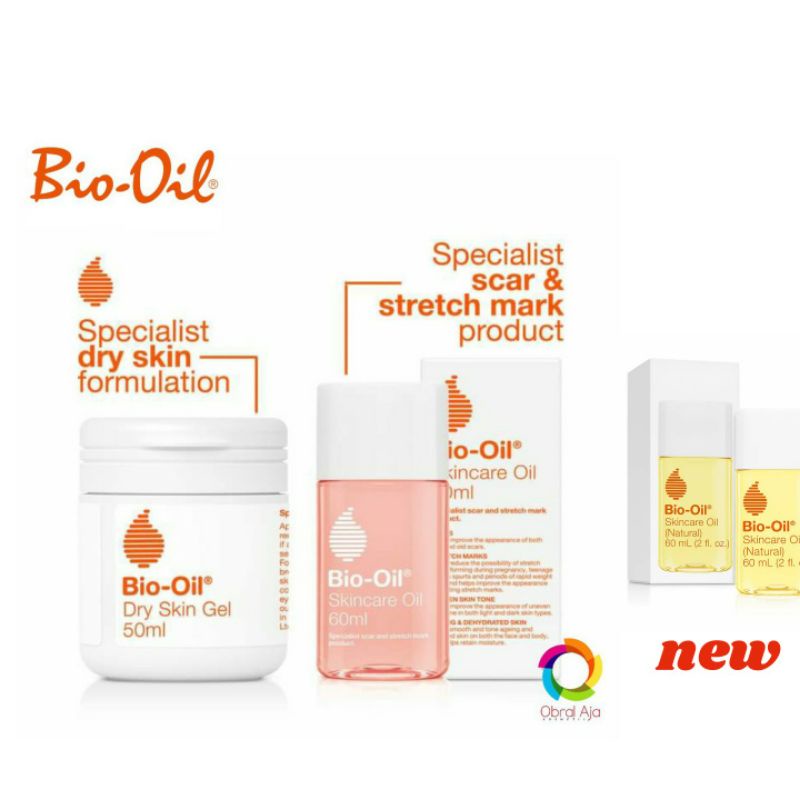 Jual MURAH AJA BIO OIL 25 ml / 60 ml / 125 ml / 200 ml / Bio Gel Dry ...