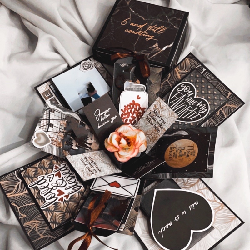 Jual EXPLOSION BOX / EXPLODING BOX / Kado Custom Kado Cowok cewek ...