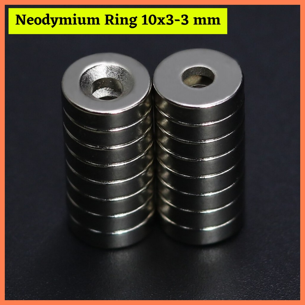 Jual Strong Neodymium Magnet Countersunk Ring 10x3-3 mm (Dilapisi ...