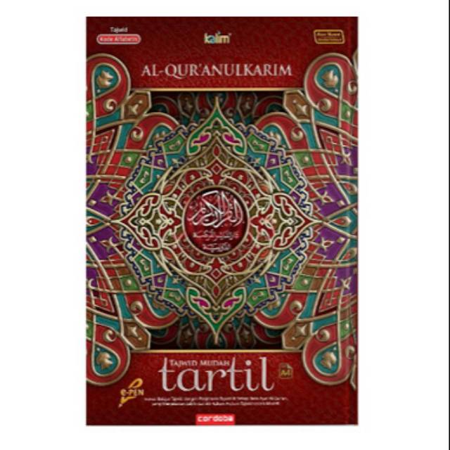 Jual [A4] Al Quranulkarim Tartil - Al Quran Tajwid Mudah Tartil A4 ...
