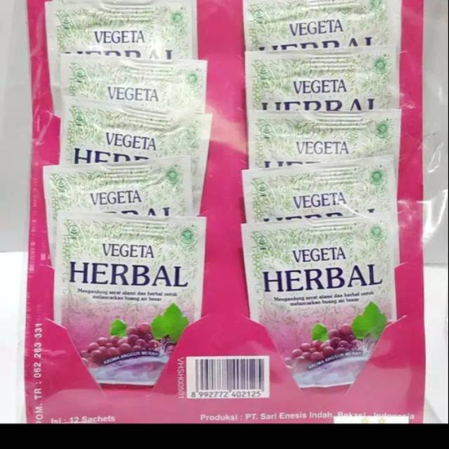 Jual Vegeta herbal ( isi 12 sachet ) | Shopee Indonesia