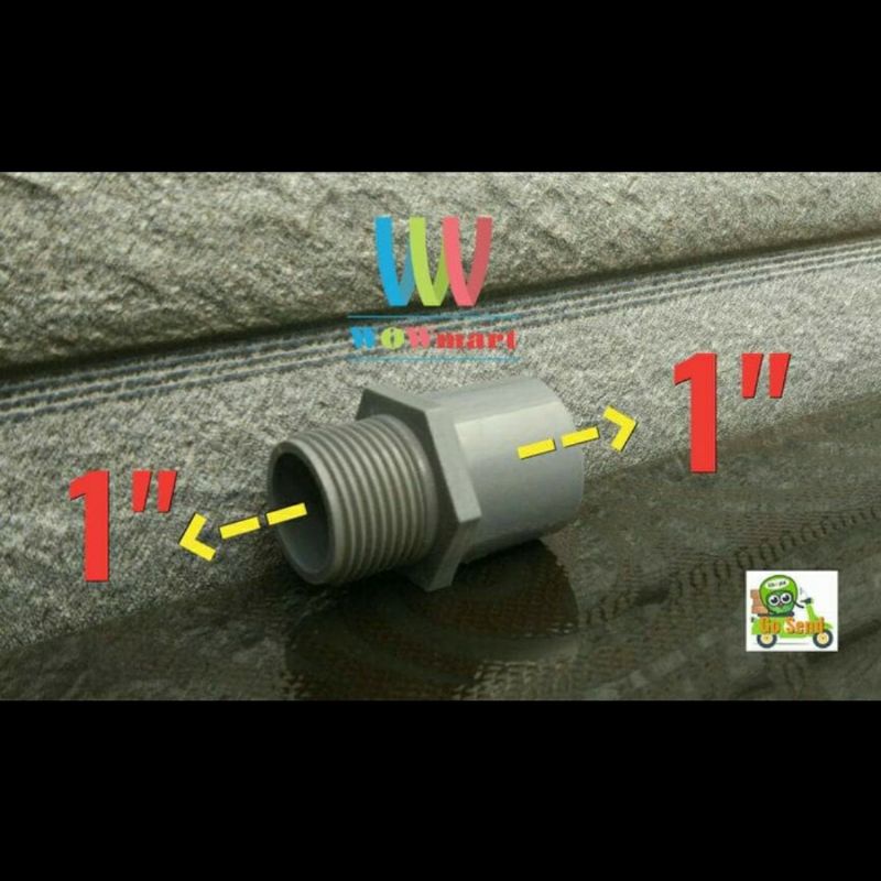 Jual Soket Drat Luar SDL 1 " Inch Inci Valve Socket PVC | Shopee Indonesia
