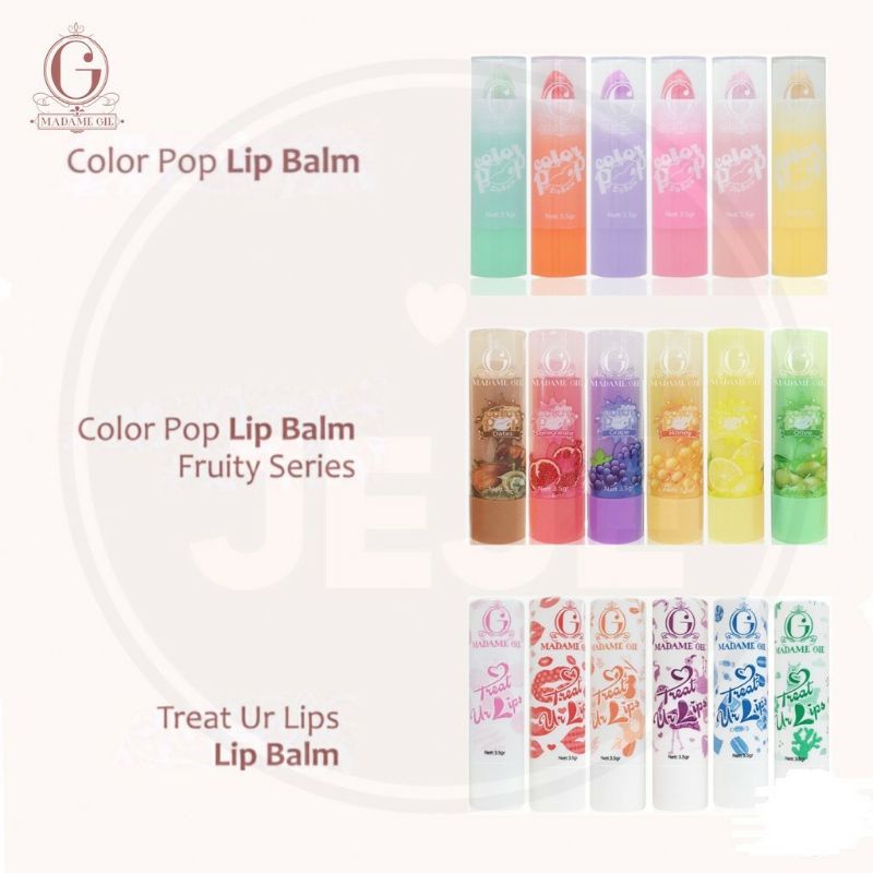 Jual Madame Gie Color Pop Lip Balm | Shopee Indonesia