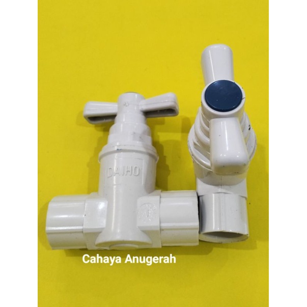 Jual Stop Kran PVC 1/2 inch Daiho Baling / Stop Keran Daiho Baling ...