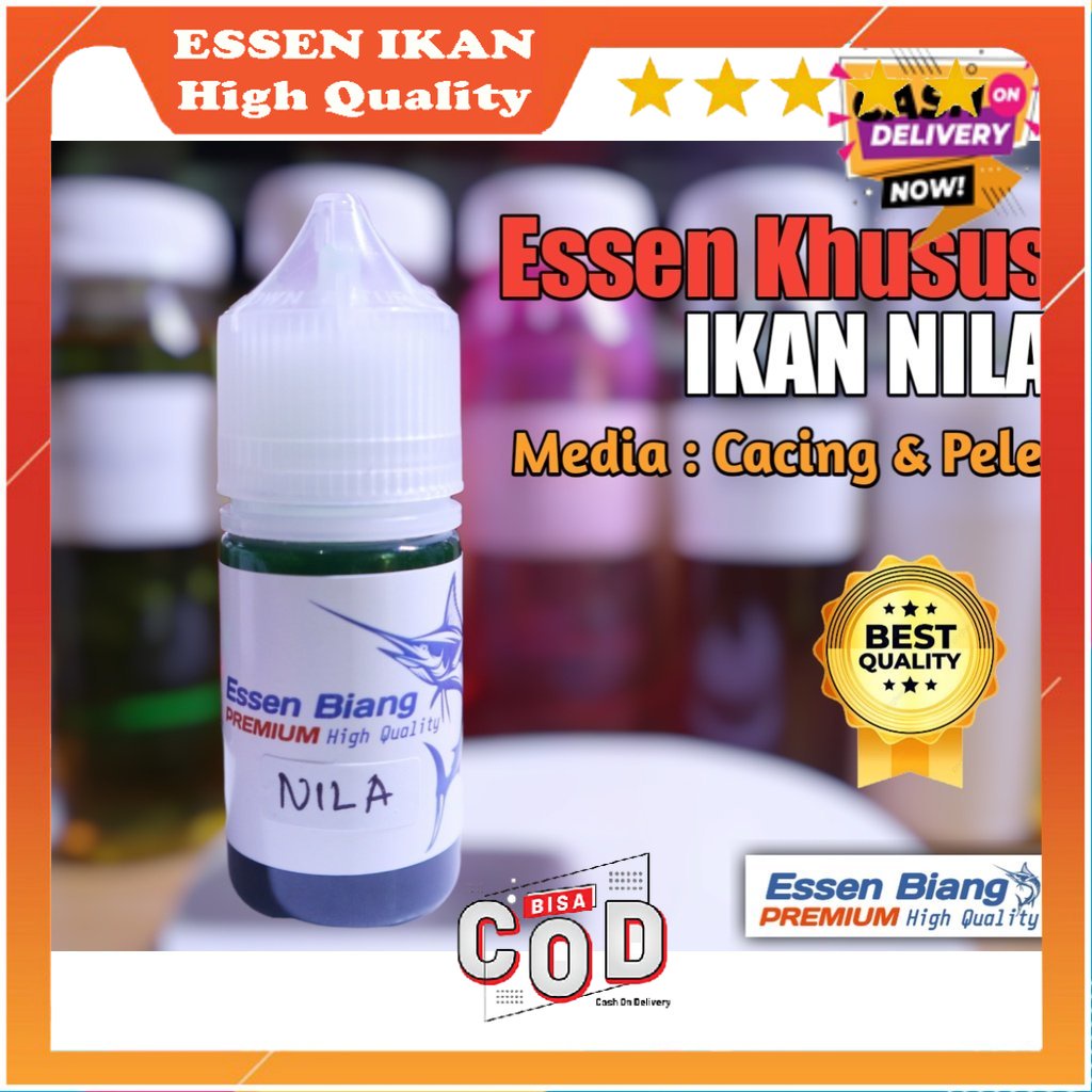 Jual COD UMPAN IKAN Essen Khusus Ikan Nila Media Pelet Dan Cacing ...