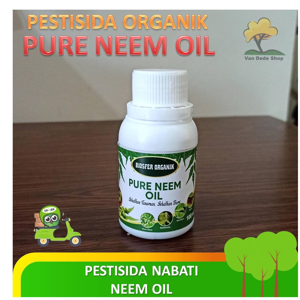 Jual PESTISIDA INSEKTISIDA NABATI ORGANIK MINYAK MIMBA NEEM OIL 100ML ...