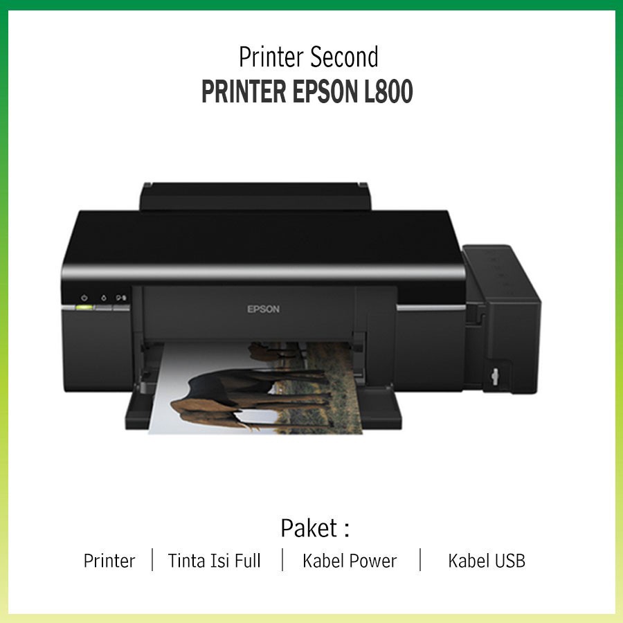 Jual PRINTER SECOND EPSON L800 | Shopee Indonesia