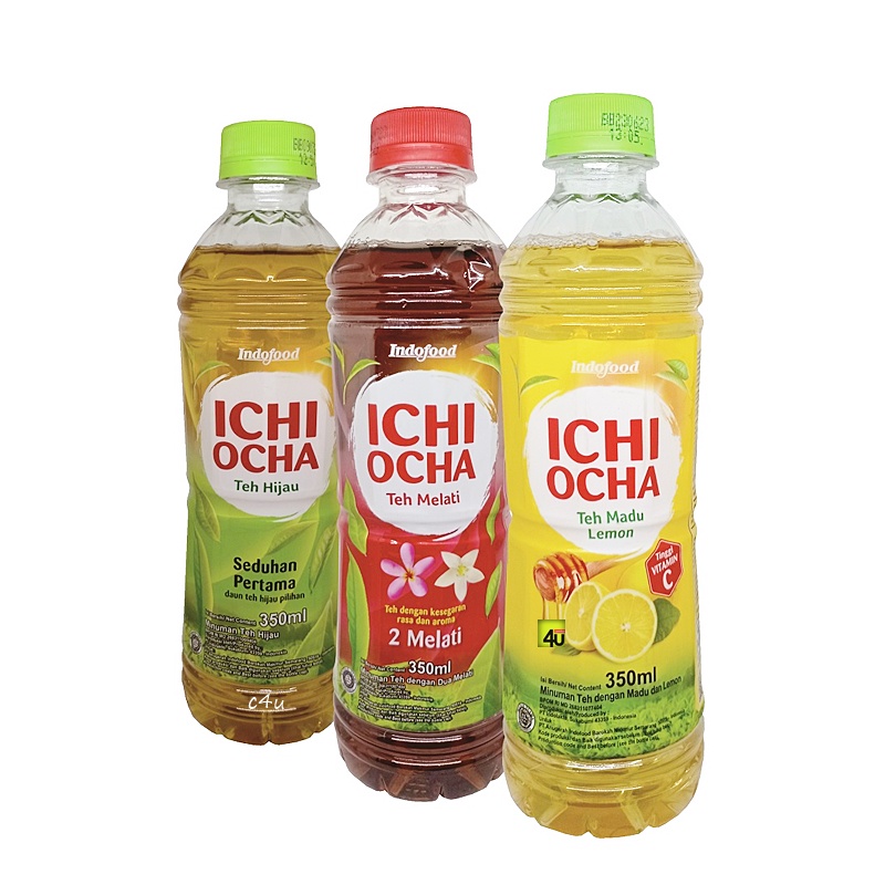 Jual Indofood ICHI OCHA - Minuman Teh Hijau - 350ml | Shopee Indonesia