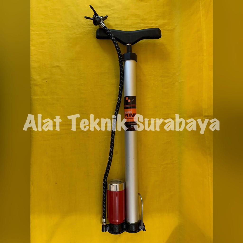Jual POMPA SEPEDA MAXI ALUMINIUM + METER ; TABUNG + MTR ; TABUNG TANPA ...