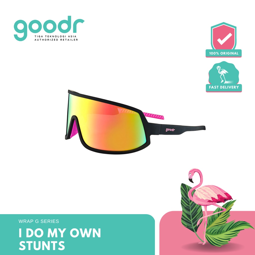 Jual Goodr Sunglasses WRAP G series - I DO MY OWN STUNTS | Shopee Indonesia