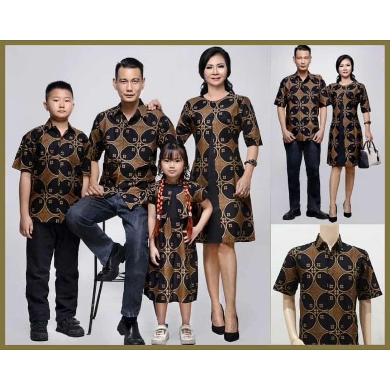 Jual Batik Family / Batik Keluarga / Batik Couple / Dress Batik/ Batik ...