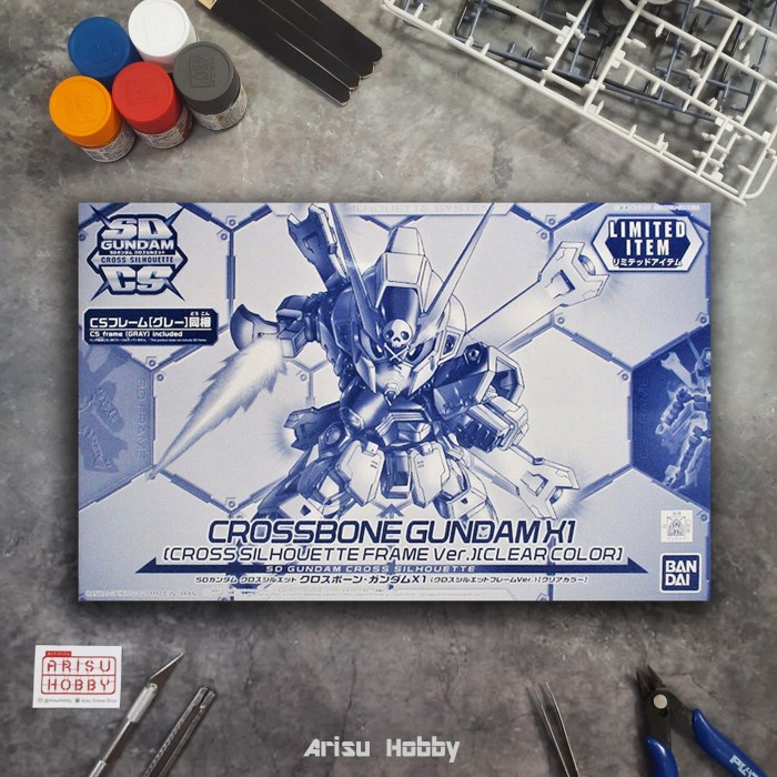Jual SD SDCS Crossbone Gundam X1 Clear Color Bandai Limited Item Rare ...