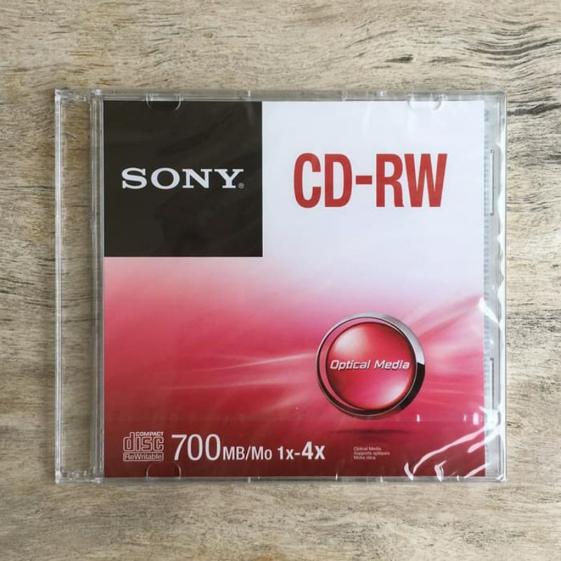 Jual cd-rw merk Sony 700 mb plus casing ( harga satuan) | Shopee Indonesia