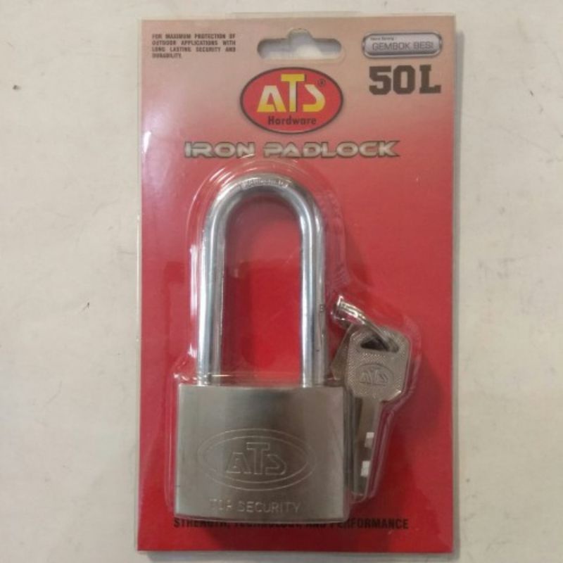 Jual Gembok Leher Panjang 50 Gembok Pagar Toko Gembok Rumah Gembok ...