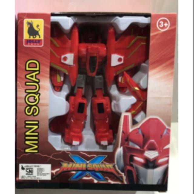 Jual Robot transformer mini force X Merah brc | Shopee Indonesia