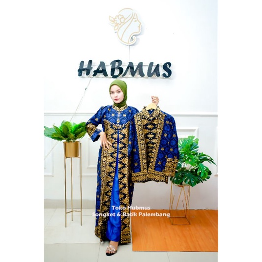 Jual COUPLE BATIK KONDANGAN GAMIS SONGKET PALEMBANG | Shopee Indonesia