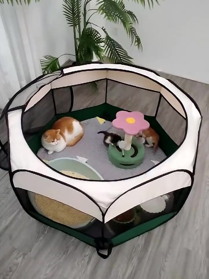 Jual Tenda Kucing Kandang Kucing Besar Lipat Portable Rumah Kucing ...