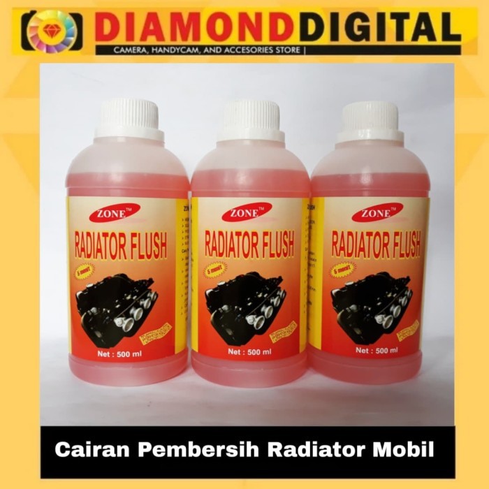 Jual Zone Radiator Flush 500 ml Cairan Pembersih Radiator Mobil ...