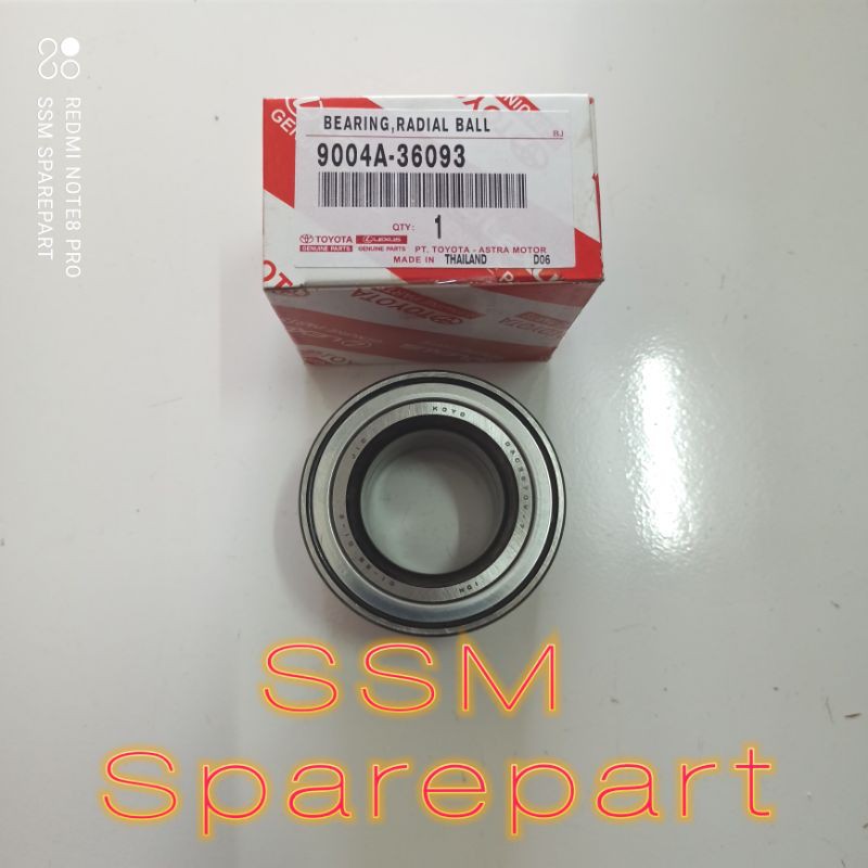 Jual Bearing Lahar Roda Depan Toyota Avanza Modul ABS Th 2012-2017 ...
