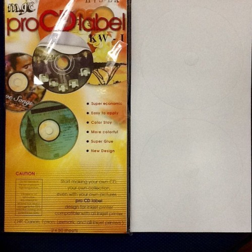Jual Label CD-DVD HVS Inkjet Isi 50 Lembar | Shopee Indonesia