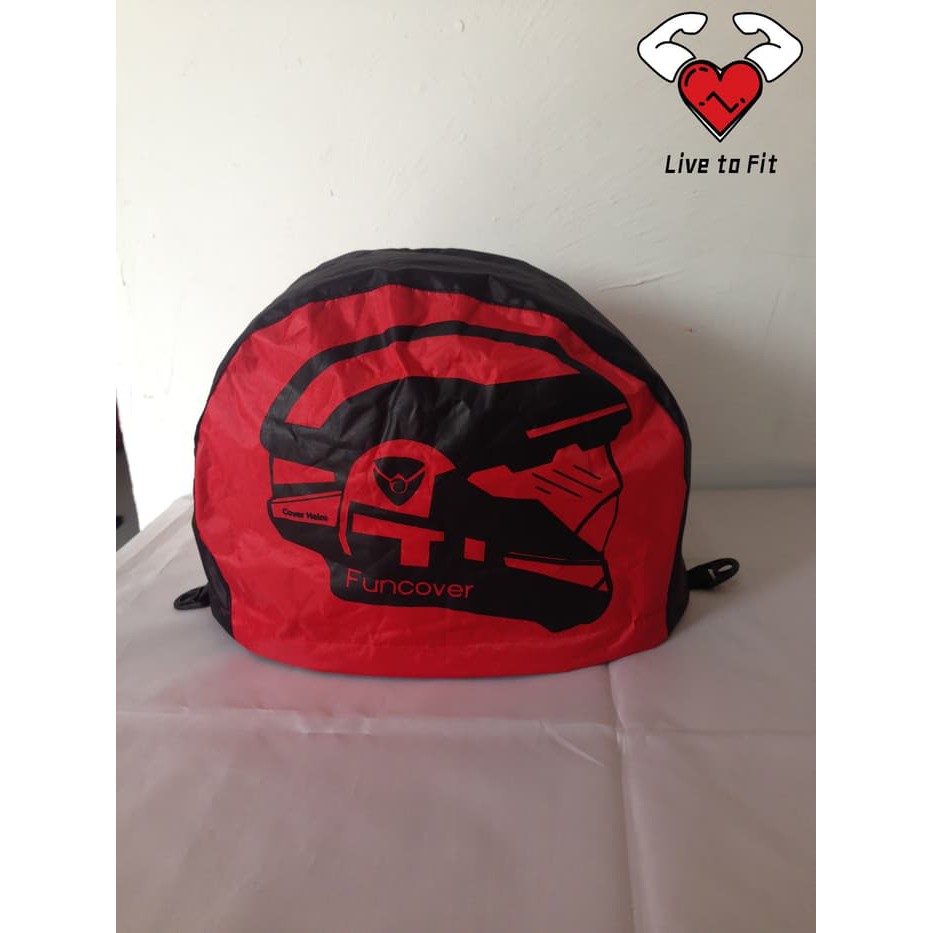 Jual RainCoat COVER Sarung HELM anti air Jas Hujan Tas HELM Motor ...