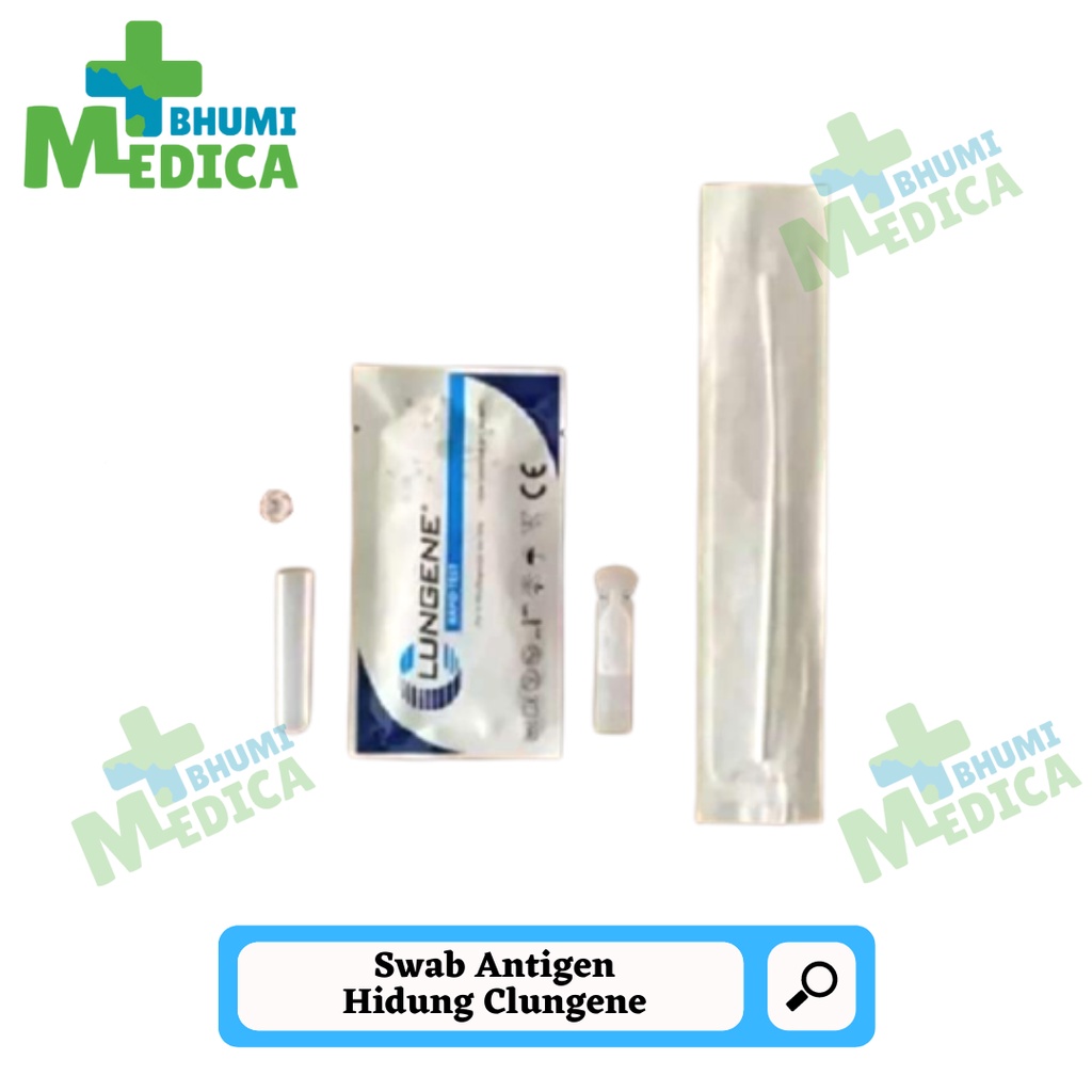 Jual Eceran / Satuan Swab Antigen Rapid Test Kit Hidung Clungene Tes ...