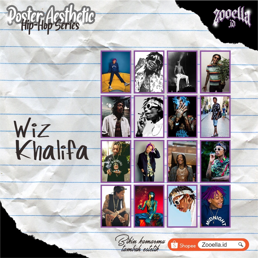 Jual POSTER AESTHETIC HIP-HOP SERIES NEW SCHOOL/POSTER DINDING ...