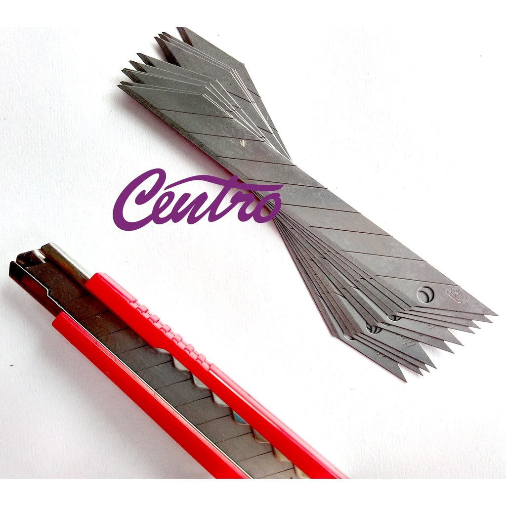 Jual Sdi Refill Cutter Blade 30 Derajat Isi Ulang Cuter 1361 | Shopee ...