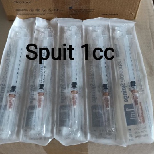 Jual Suntikan 1 cc / Spuit Syringe 1 ml | Shopee Indonesia