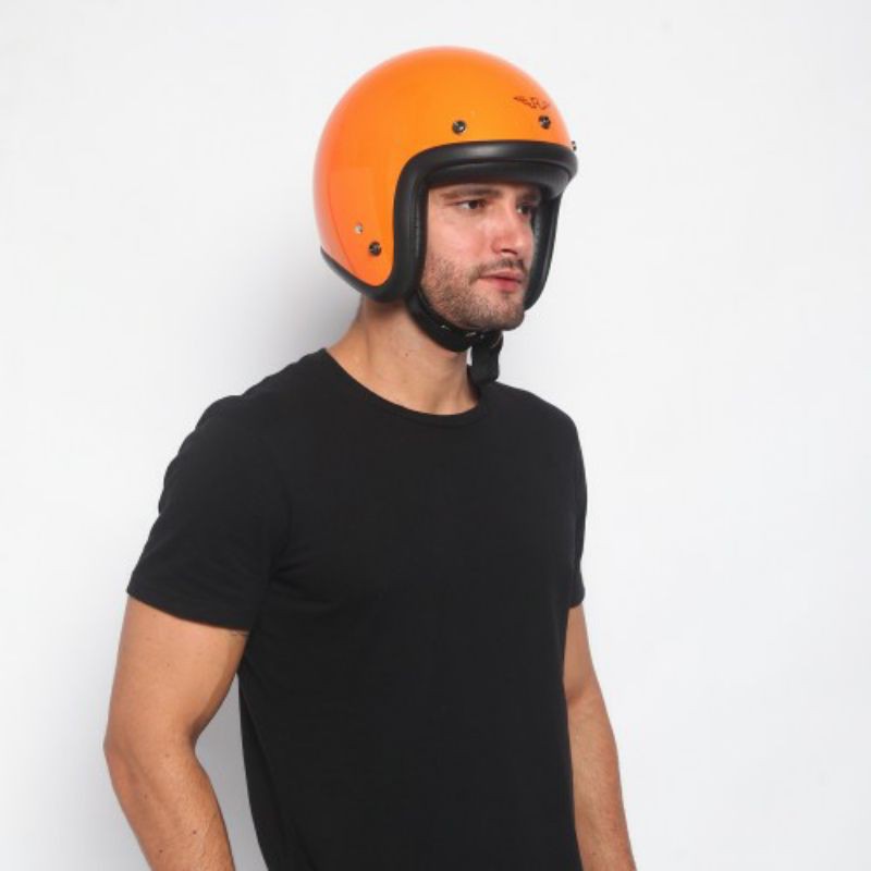 Jual Helm Clasic Retro Helm Custom Classic Helm Motor Pria Helmet Rider ...