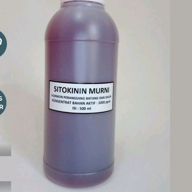 Jual ZPT HORMON SITOKININ MURNI untuk pertumbuhan Vegetatif batang daun ...