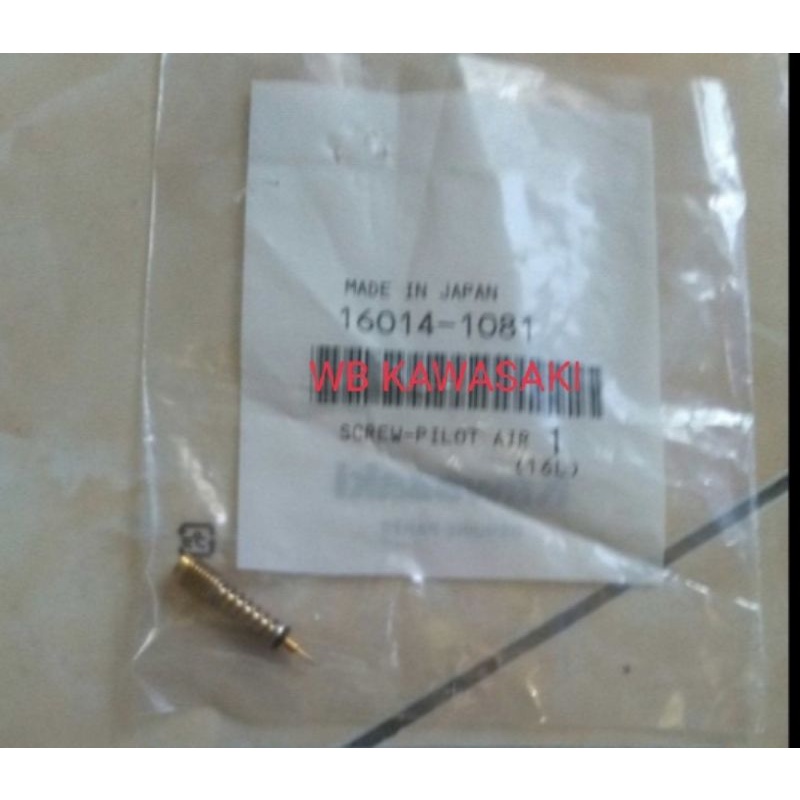 Jual baut screw setelan angin ninja 250 karbu original | Shopee Indonesia Jual baut screw setelan angin ninja 250 karbu original | Shopee Indonesia