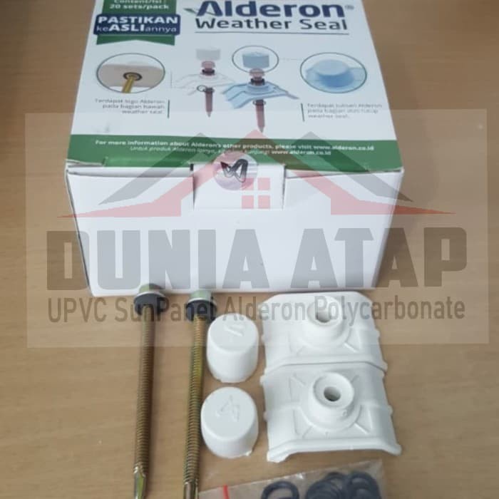 Jual Pengencang-Mur-Baut- 20Pcs Baut Alderon 830 (Weather Seal) - Putih ... Jual Pengencang-Mur-Baut- 20Pcs Baut Alderon 830 (Weather Seal) - Putih ...
