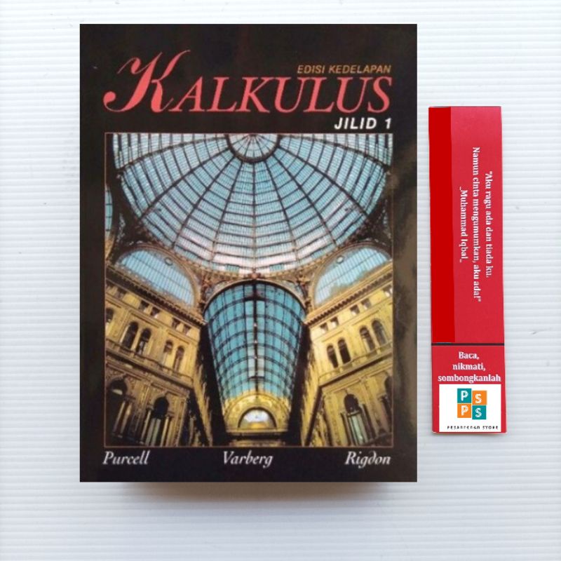 Jual BUKU ORIGINAL Kalkulus Edisi 8 jilid 1 kalkulus Purcell Penerbit ...