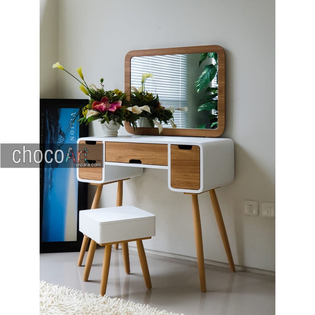 Jual Meja Rias retro / tolet minimalis / meja rias modern / meja rias ...
