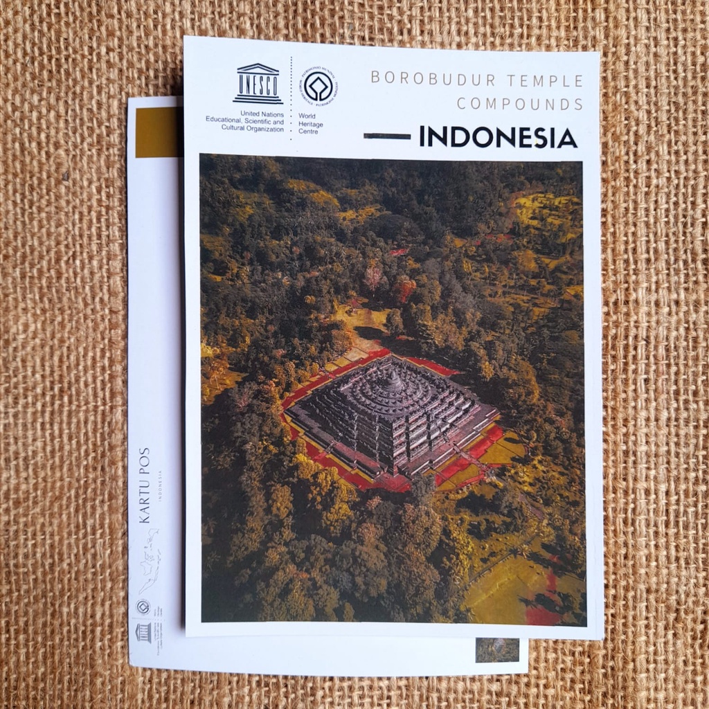 Jual Kartu Pos / Postcard / Postcrossing Indonesia - unesco whs ...