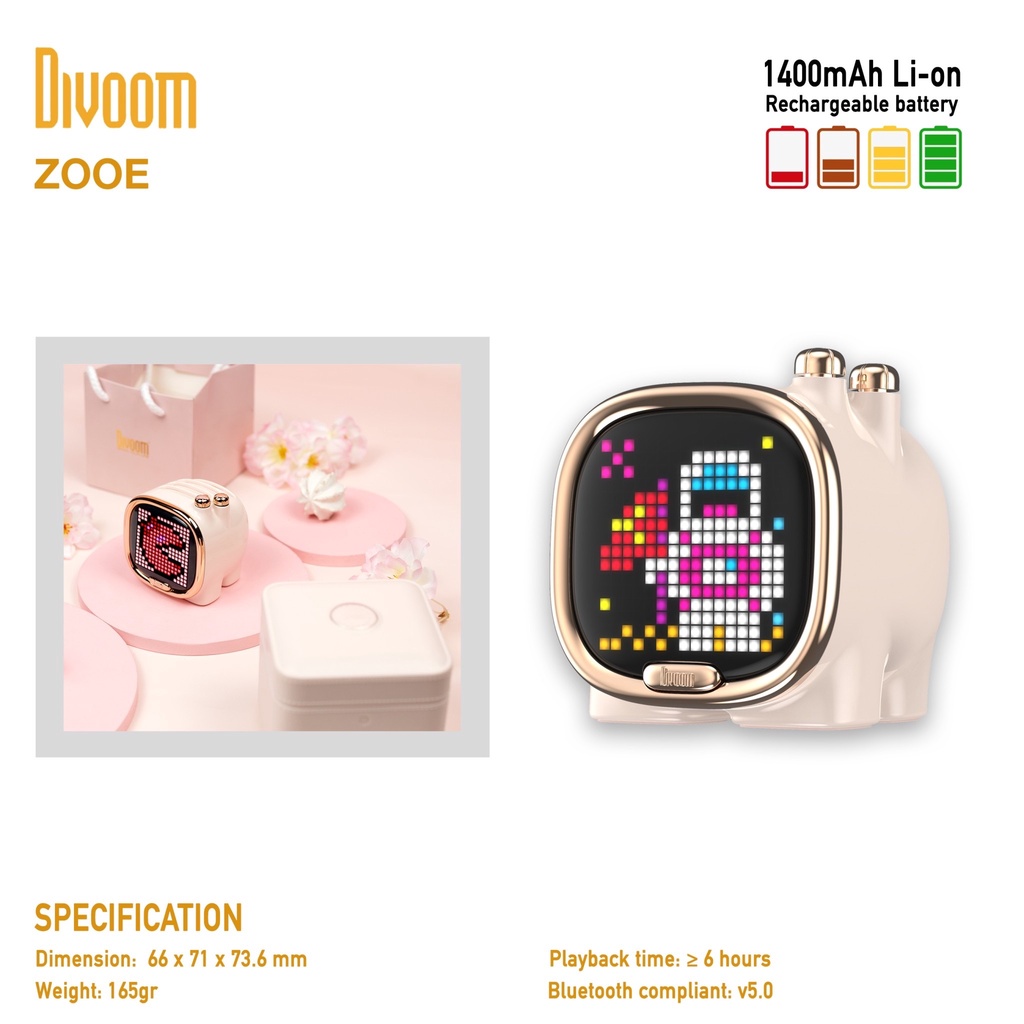 Jual Divoom Zooe | Shopee Indonesia