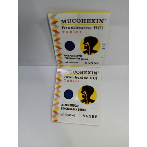 Jual Mucohexin Tablet 4's | Shopee Indonesia