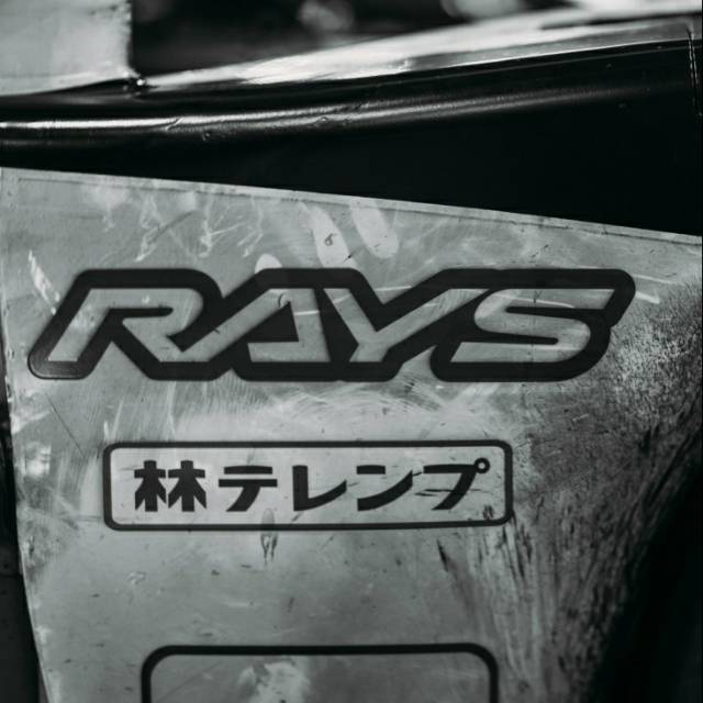 Jual Sticker JDM Rays and Japan Text Black Matt PREMIUM PROMO | Shopee ...