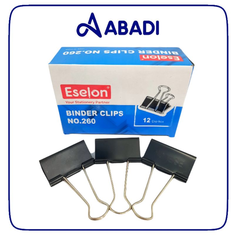 Jual Binder Clip Hitam / Penjepit Kertas (1pak/12pcs) | Shopee Indonesia