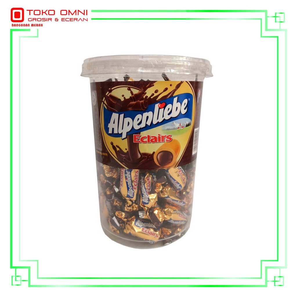 Jual PERMEN ALPENLIEBE ECLAIRS JAR 126g GULA-GULA ALPENLIBE TOPLES ISI ...