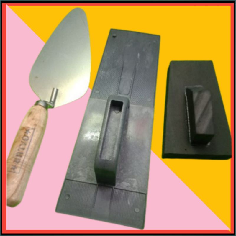 Jual PAKET ALAT TUKANG SENDOK SEMEN RASKAM PLASTIK RASKAM ACIAN ...