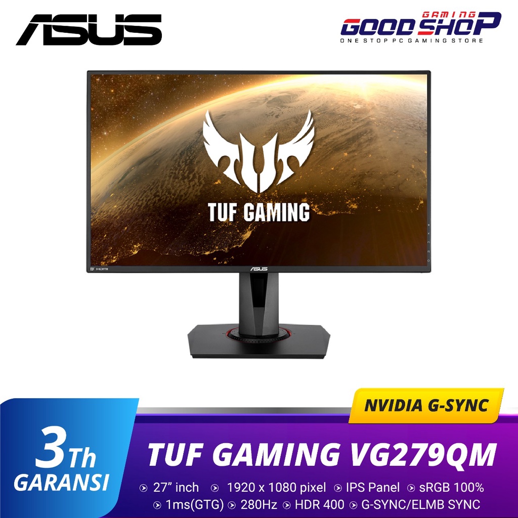 Jual Asus TUF Gaming VG279QM - Gaming Monitor | Shopee Indonesia
