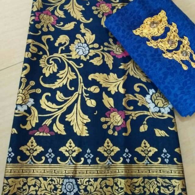 Jual Kain prada bali biru | Shopee Indonesia