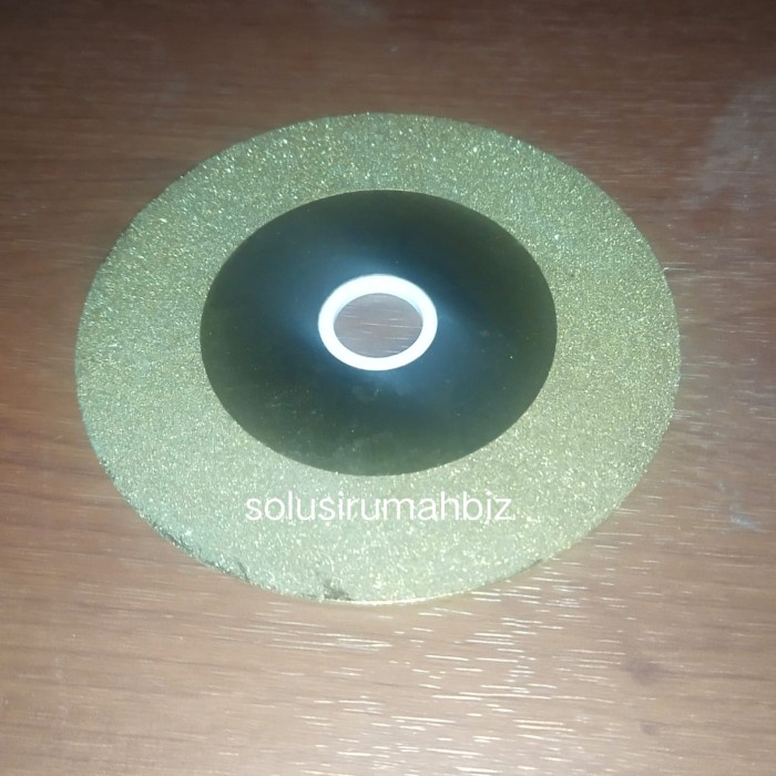 Jual DIAMOND WHEEL 4IN 0.8MM GOLD POLOS INTAN SERBUK BATU AKIK BLADE ...