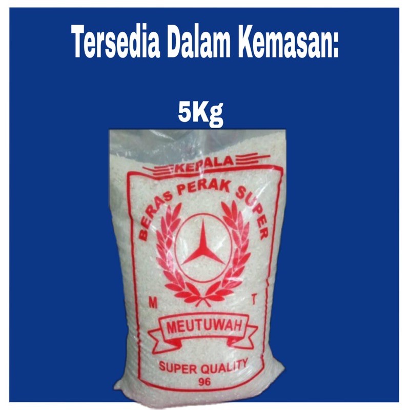 Jual BERAS PERA ( IR 42 )MEUTUWAH SUPER 5kg | Shopee Indonesia