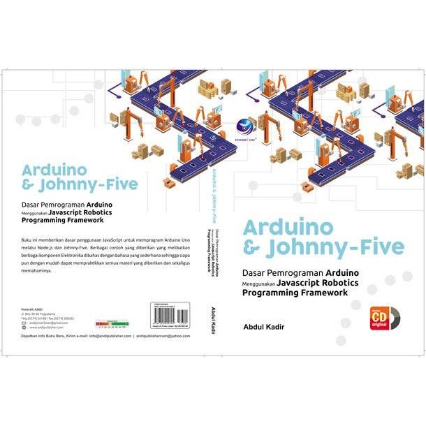 Jual Buku Komputer: Arduino Dan Johnny-Five, Dasar Pemrograman Arduino Menggunakan Javascript ...