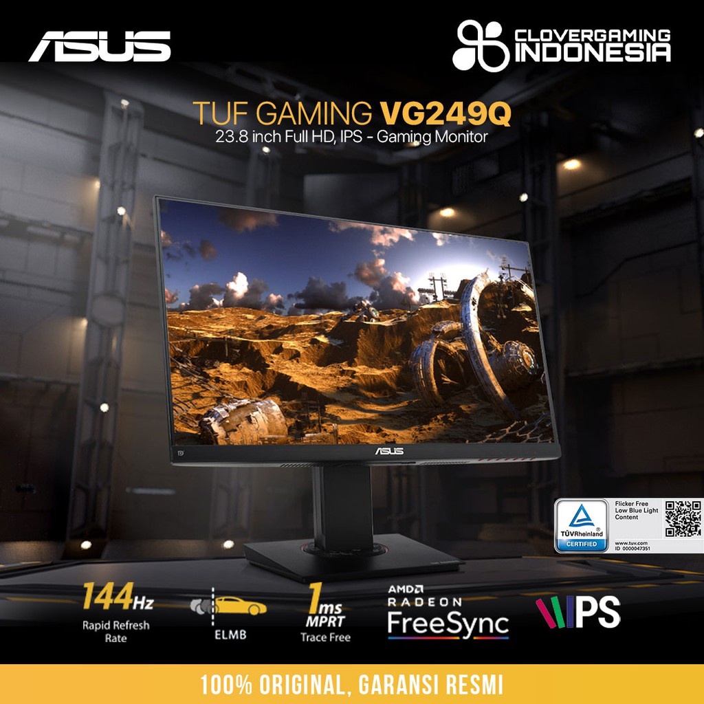Jual Asus TUF Gaming VG249Q 24" FHD 144Hz 1ms IPS AMD FREESYNC Monitor ...
