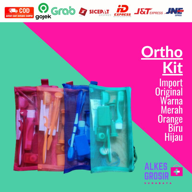 Jual Ortho Kit Orthodontic IMPORT Ortokit Orthokit Orthodontik Dental ...