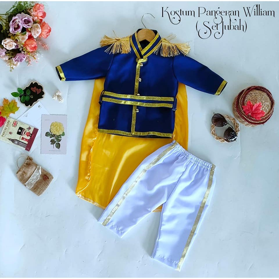 Jual KOSTUM FOTO BAYI / KOSTUM PANGERAN WILLIAM / ENGLAND NATIONAL ...